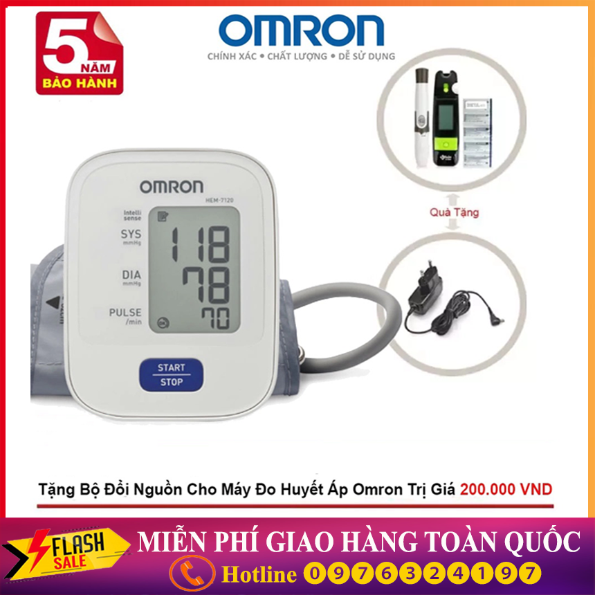 HCM ( CHÍNH HÃNG ) Máy đo huyết áp omron dùng cho gia đình. Máy đo huyết áp điện tử cao cấp đến ...
