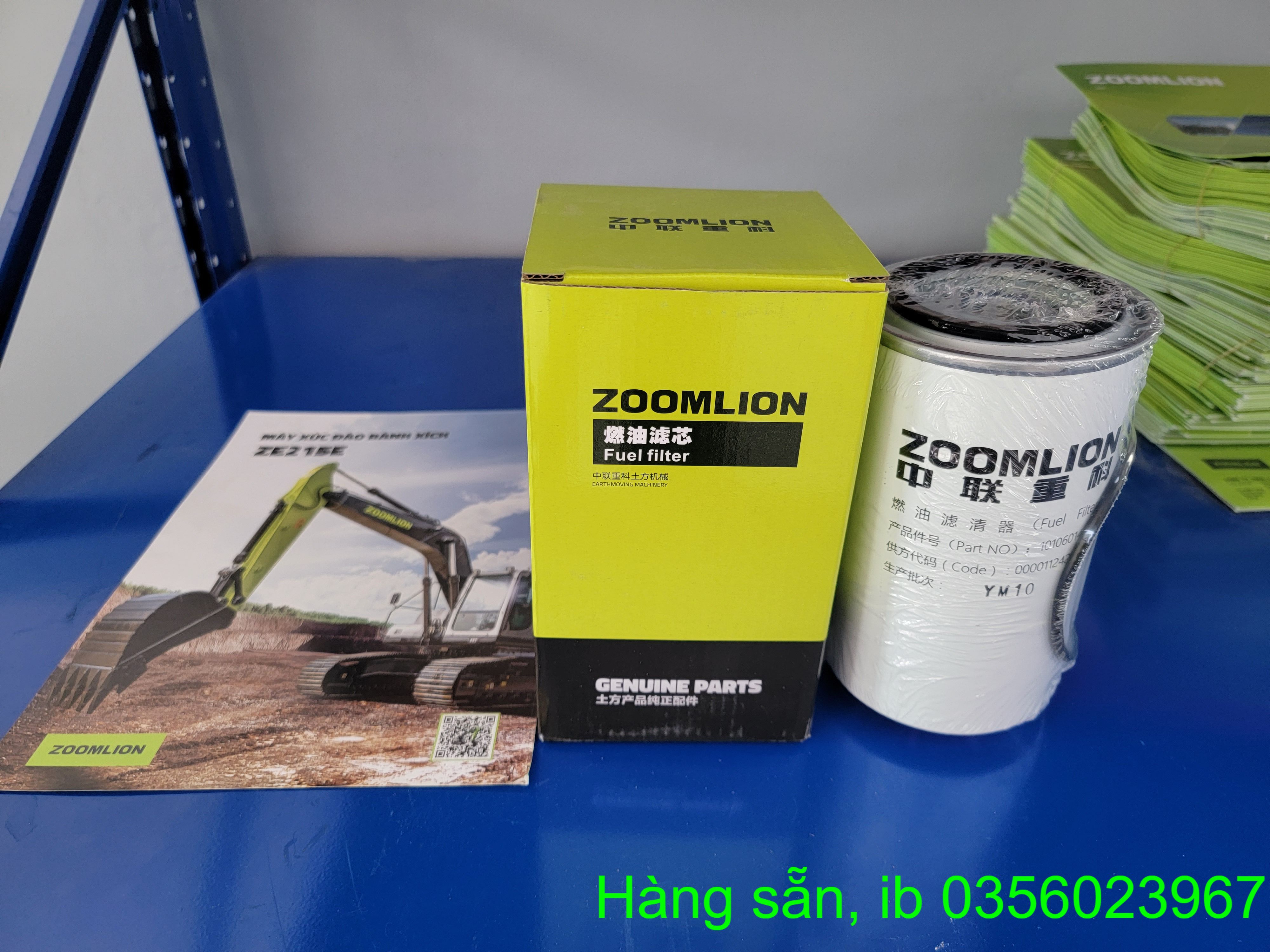 Lọc tách nước nhiên liệu PF-CO-01-01480 động cơ Isuzu trên máy đào hãng ...