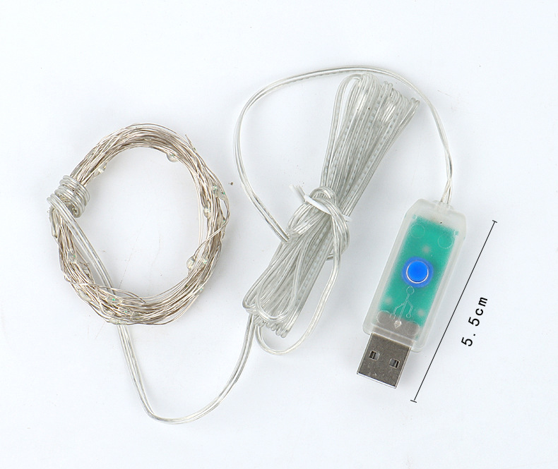 Đèn Led dây USB có điều khiển 8 chế độ nhấp nháy trang trí phòng ngủ ...
