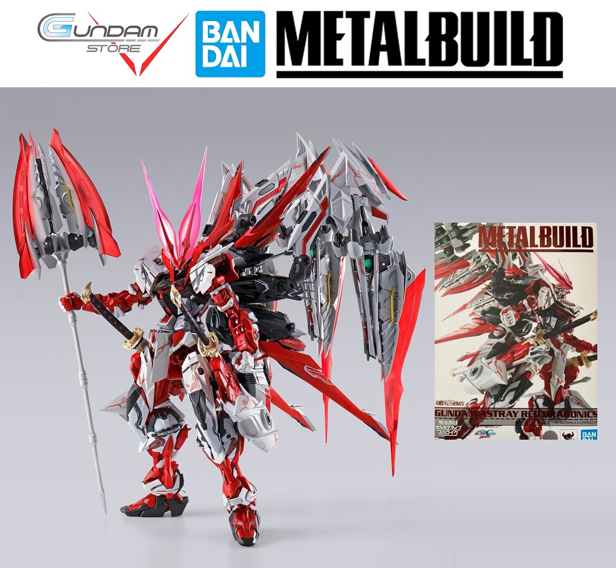 Mô Hình MB Gundam Astray Red Dragonics Bandai 1/100 Metal Build Đồ Chơi ...