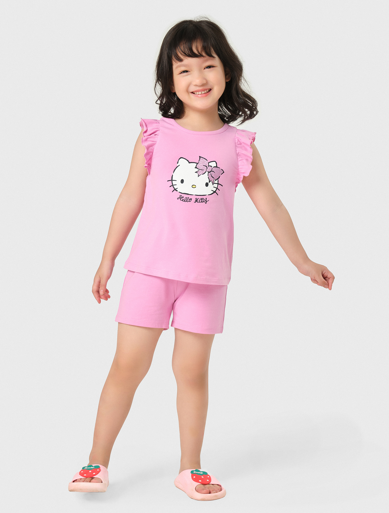 CHỈ 15-17.8 0H -12H-20H MUA 3 GIẢM 100K Bộ quần áo mặc nhà bé gái in ...