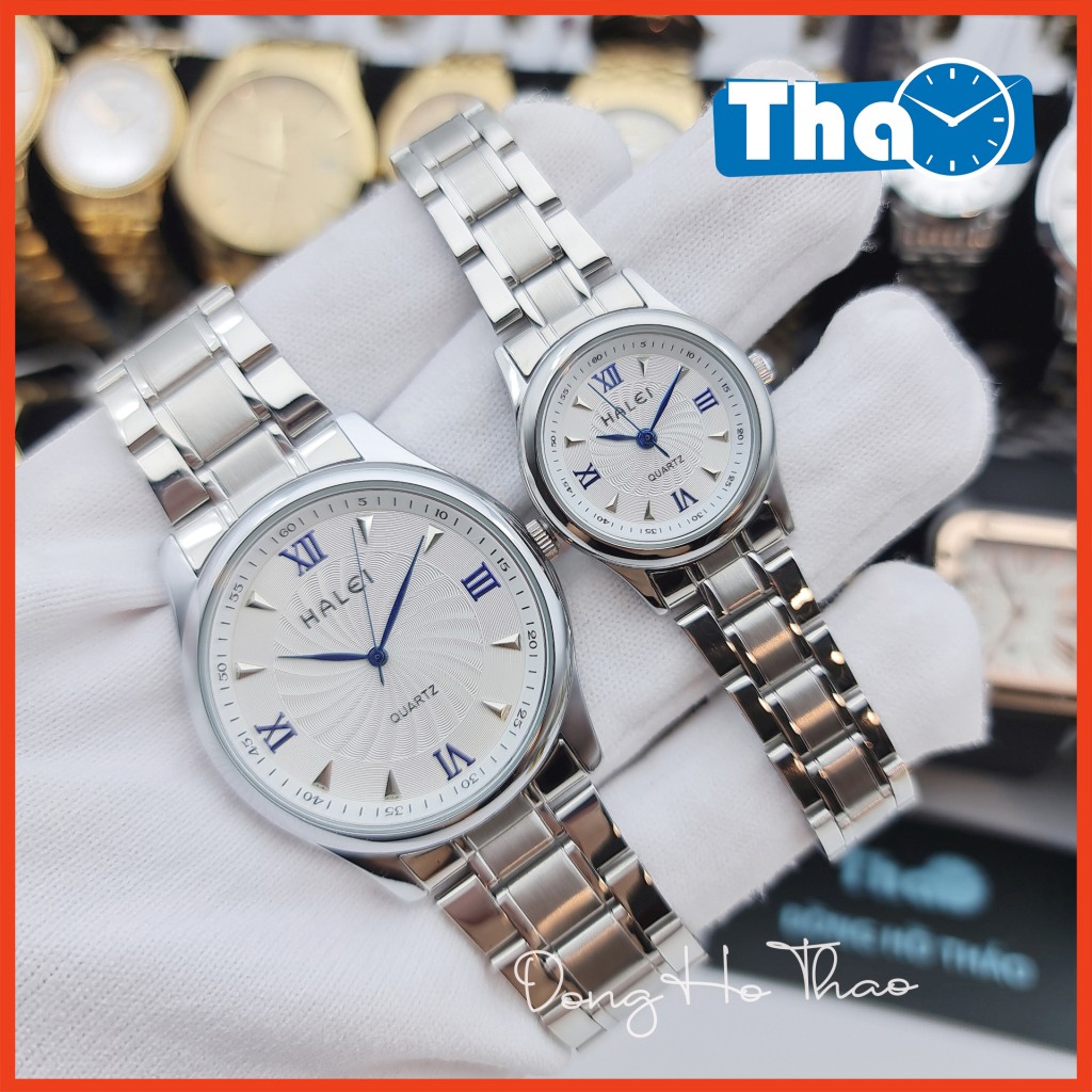 Đồng Hồ Nam Nữ Halei 489 Kim Xanh - MixASale