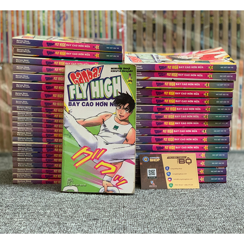 Truyện Ganba Fly High Bay Cao Hơn Nữa 39 tập - Sách truyện Full bộ ...