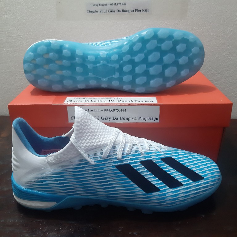 Lincoln SportsGiày bóng đá AdidasGiày đá bóng TQ Adidas X19.1 TF xanh ngọc - MixASale