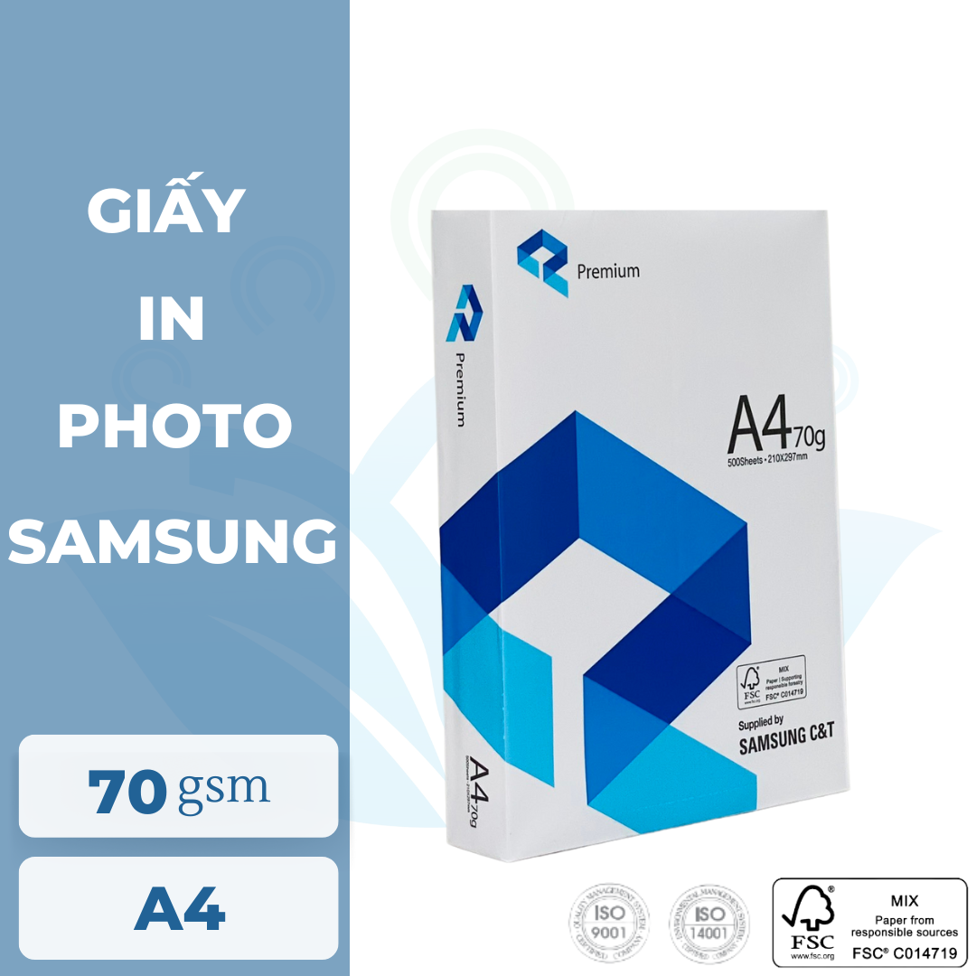 Giấy In A4 Samsung C&T 70gsm PPC01 - 500 tờ/ream | Lazada.vn