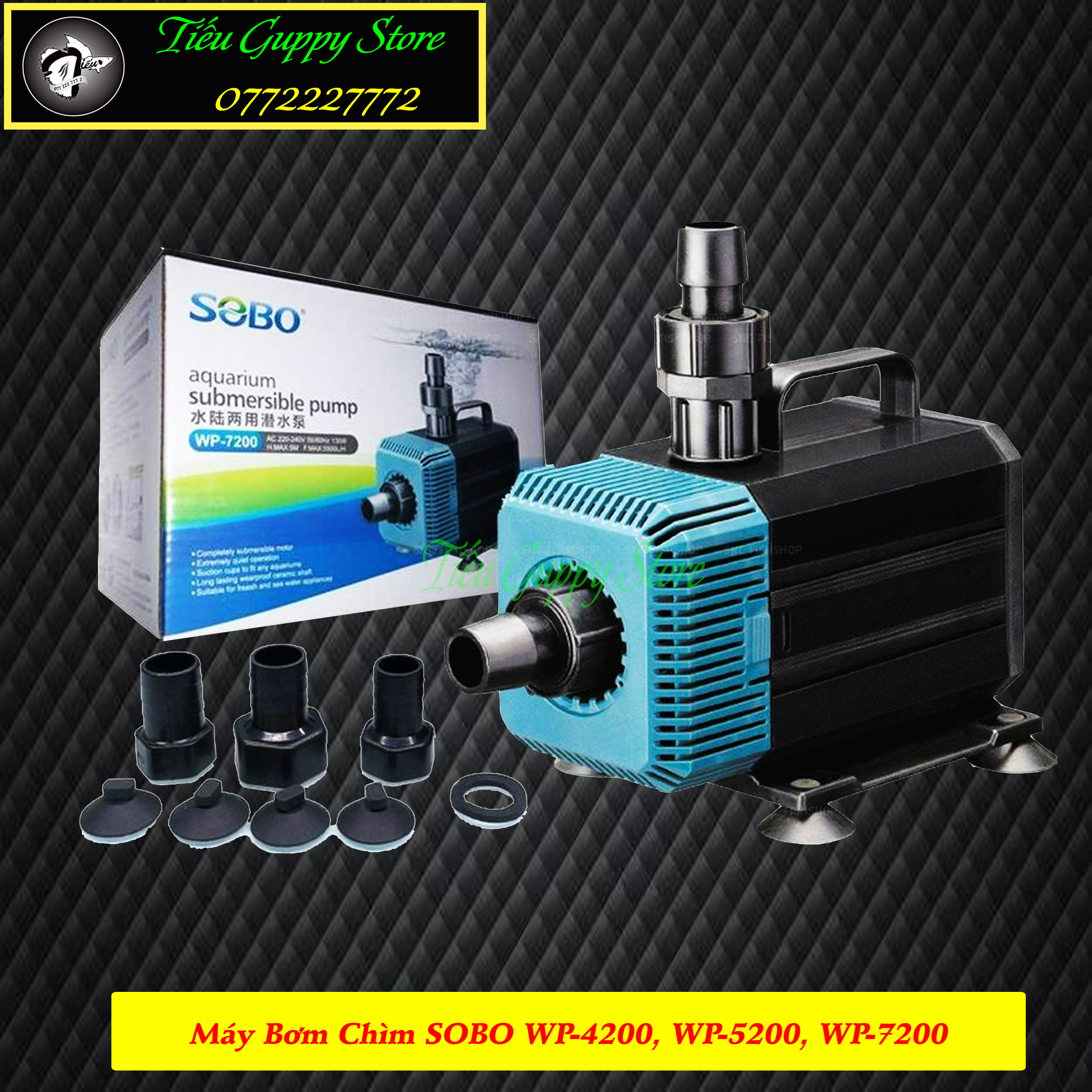 Máy Bơm Chìm SOBO WP-4200, WP-5200, WP-7200 | Lazada.vn