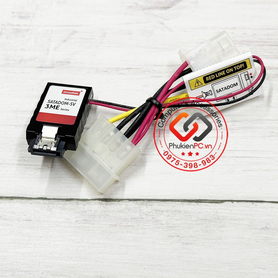 Thẻ nhớ Ổ cứng SATADOM-SV 3ME 4GB công nghiệp thương hiệu INNODISK ...