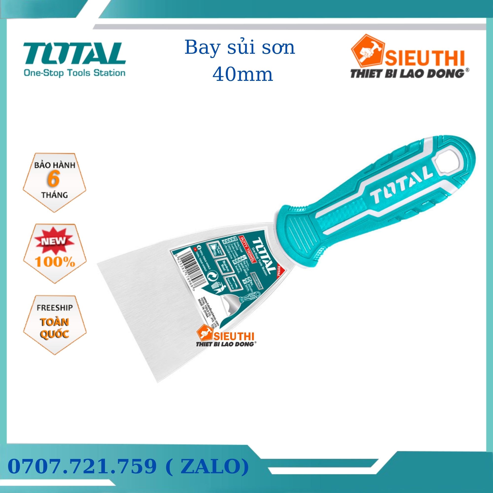 Cây sủi Sơn 1.5 inch TOTAL THT83406 | Lazada.vn