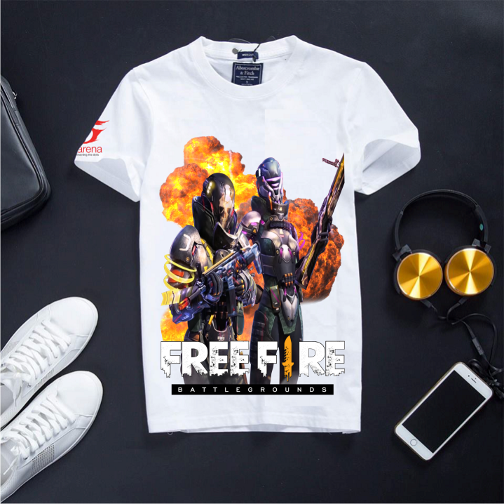 Áo Free Fire, Áo in 3D, Thẻ Vô Cực Mùa 19 - chất liệu cotton mịn ...
