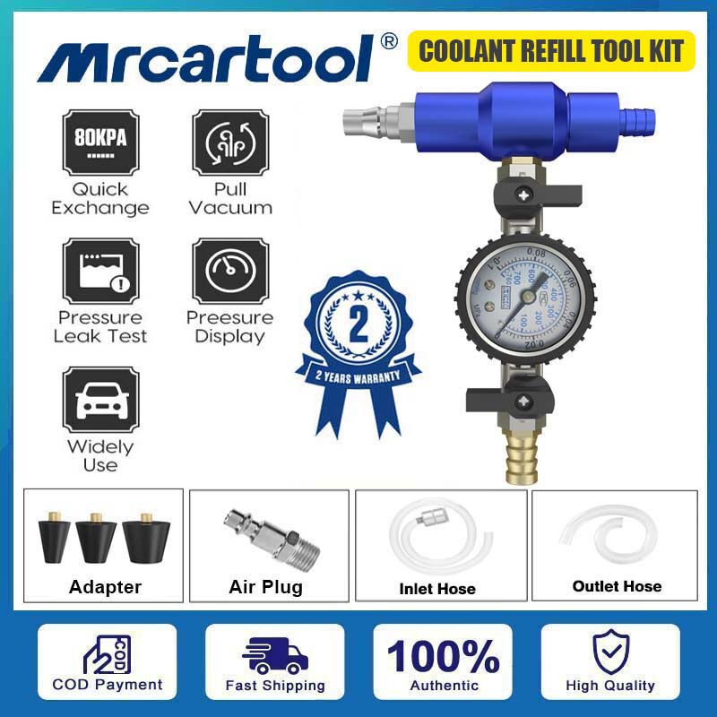 MRCARTOOL Coolant Refill Tool Kit Cooling System Refiller Kit Radiator ...