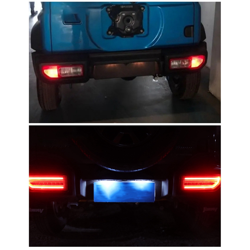 2PCS Car LED License Plate Number Light Lamp for Suzuki Jimny JB64 JB74 ...