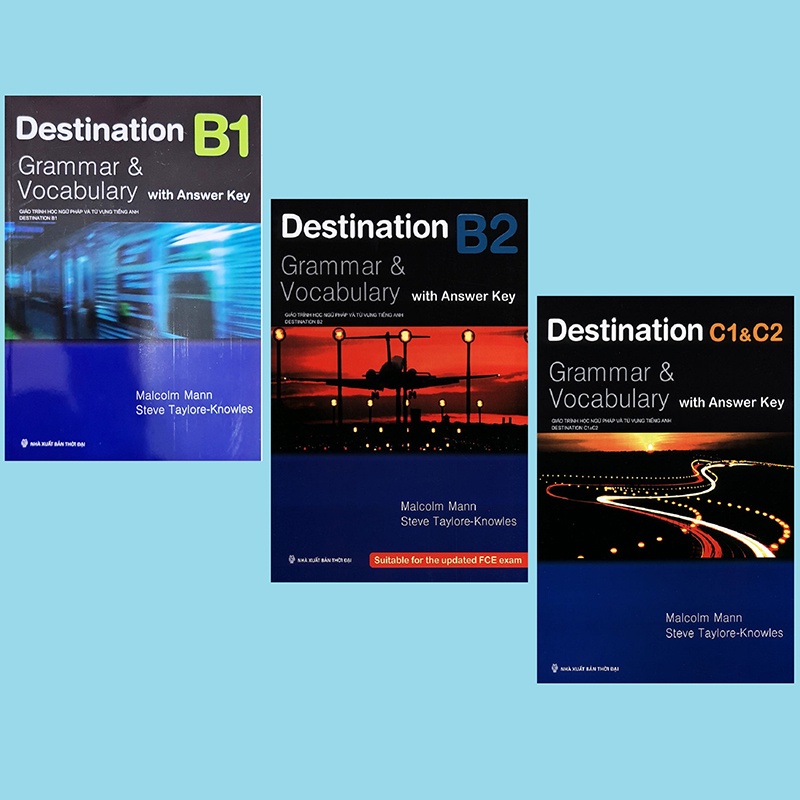 Sách - Trọn Bộ Giáo Trình Destination B1, B2, C1&2 Grammar & Vocabulary ...