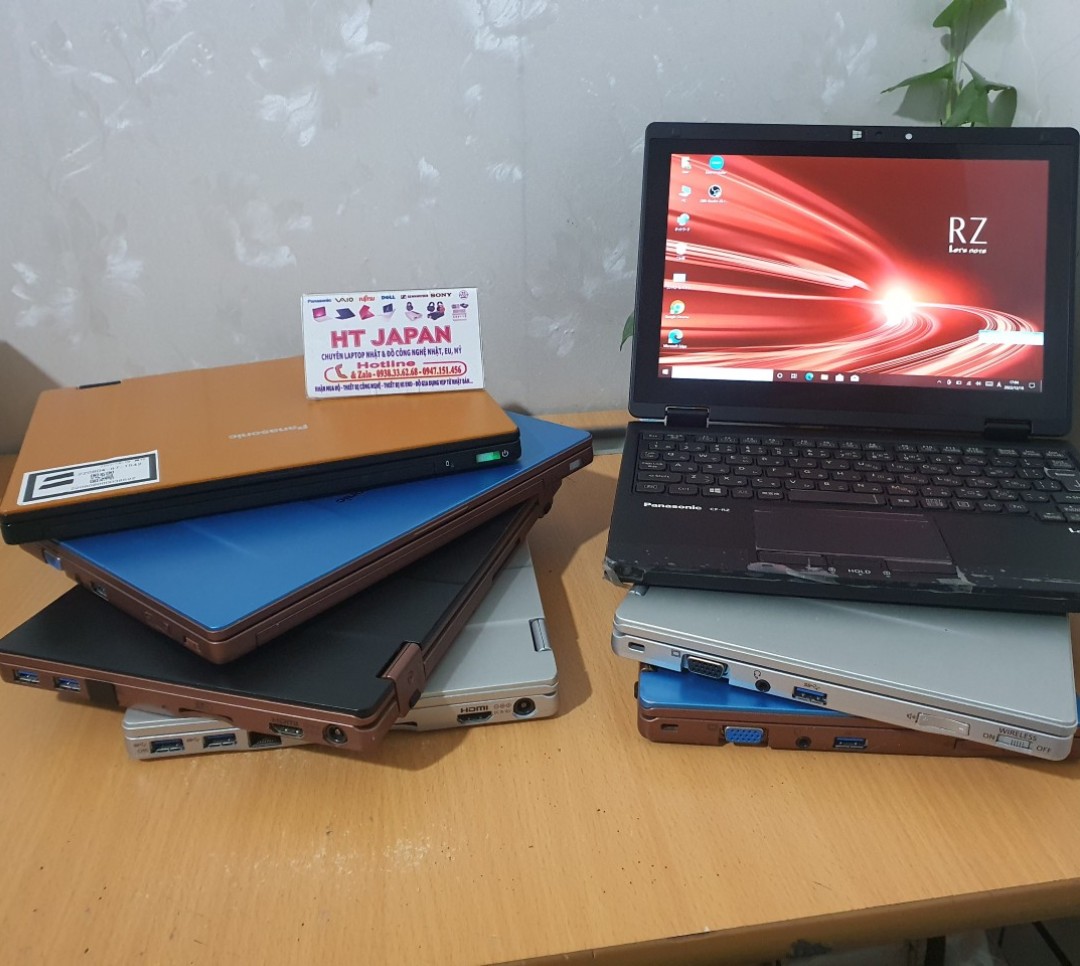 Laptop Mini Panasonic CF RZ8 Vip. i7 8500y ram16G SSD512G Màn hình 10.1 in cảm ứng đa điểm nhỏ ...