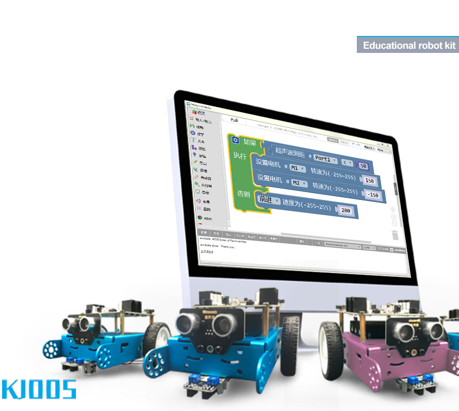 Robot mBot KJ005 Lập Trình Arduino IDE Và mBlock Dành Cho Trẻ Em Và ...