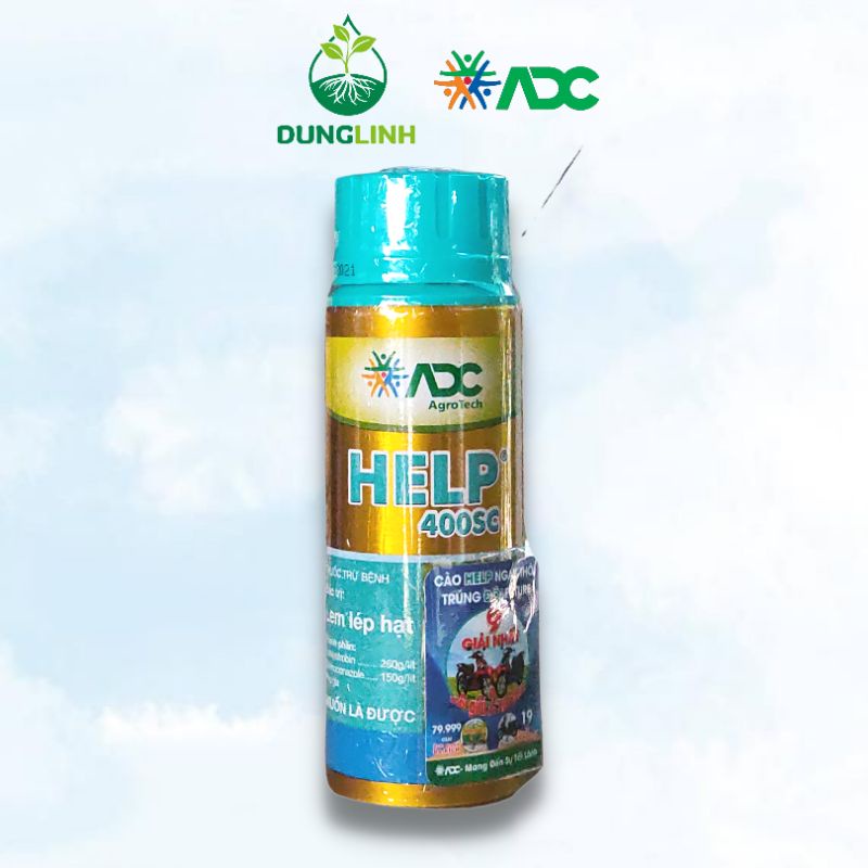 thuốᴄ trừ nấm bệnh cho cây trồng HELP 400SC ADC chai 250ml - Lúa, Hoa ...