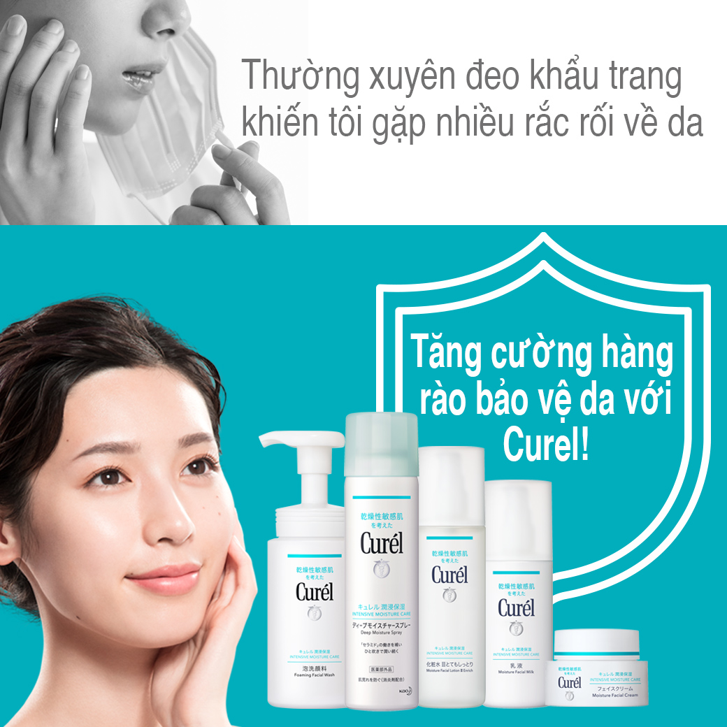 Son Dưỡng Môi Cấp Ẩm Chuyên Sâu Curel Intensive Moisture Care Moisture ...