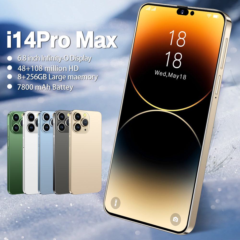 Mới Chính Hãng I14 Pro Max 6.8 Inch HD Full 5G Màn Hình Điện Thoại ...