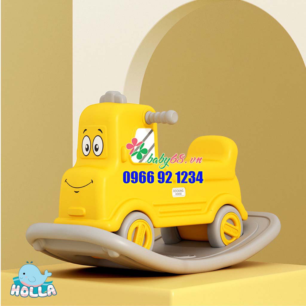 Bập bênh ô tô Holla HL-10112, thêm chức năng xe chòi cao cấp, mẫu mới ...
