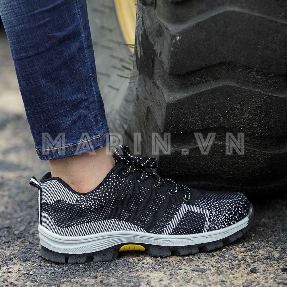 Giày Bảo Hộ Lao Động Nam Siêu Bền Mũi Sắt H3– Đế Lót Thép Chống Đinh ...