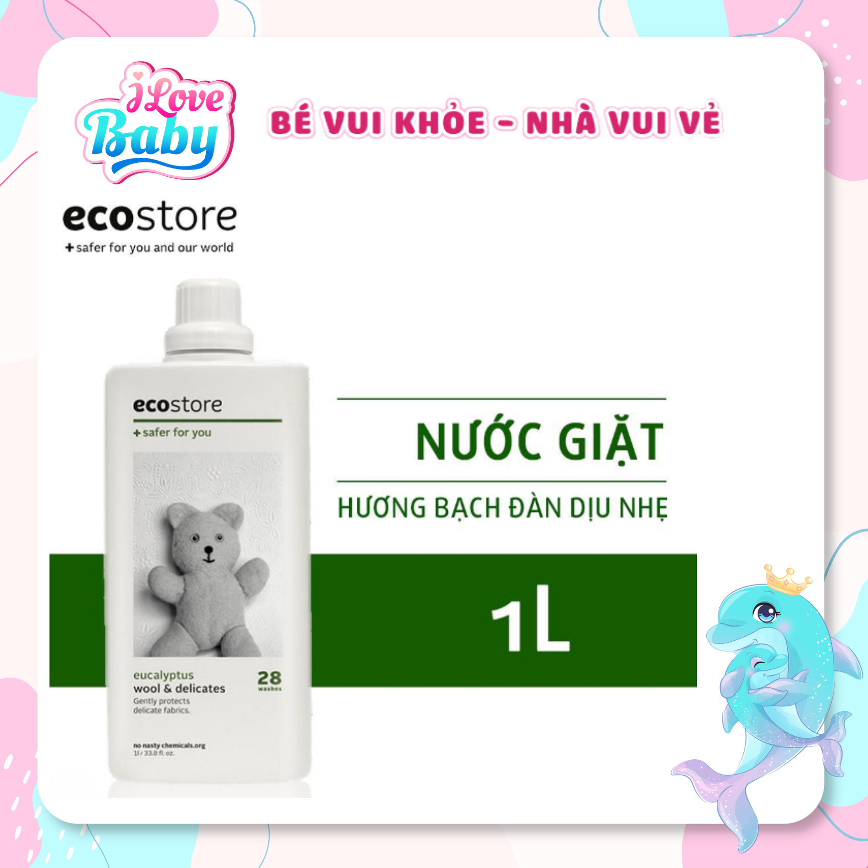 Nước Giặt của Thương Hiệu Ecostore 1L | Lazada.vn