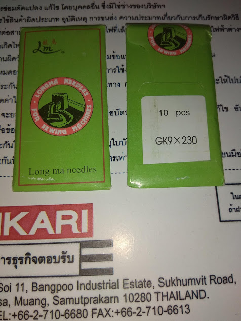 Kim khâu bao bì cho máy Gk9-2,gk9-5, NP-7a,... loại kim nhãn hiệu ở vỏ ...