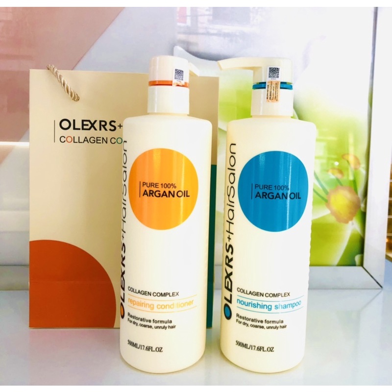 CẶP DẦU GỘI - XẢ OLEXRS HAIR - 500ML | Lazada.vn