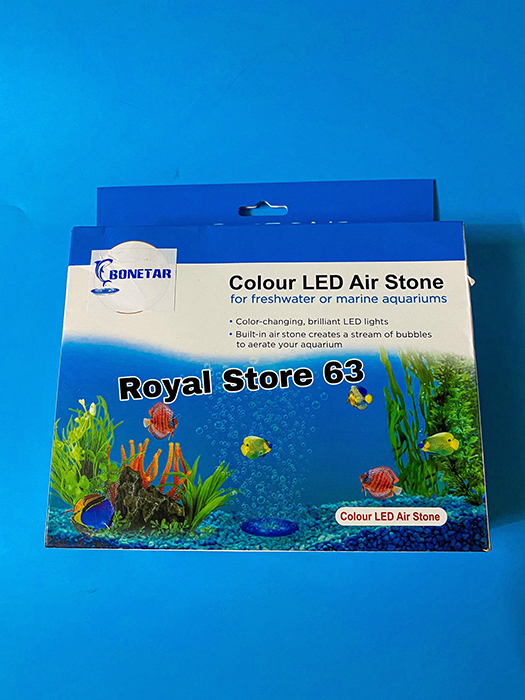 Color Led Air Stone Bonetar sủi dĩa oxy có đèn led cho bể cá | Lazada.vn