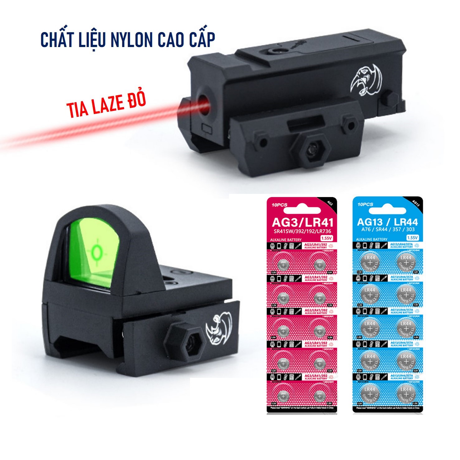 Combo Đèn Laze Con Dán và Tầm Nhìn (RRed0tt) Xanh Lá Bằng Chất Liệu ...