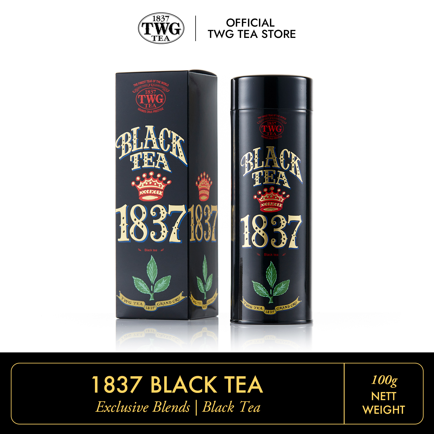 Trà TWG Tea - 1837 Black Tea (20g/100g) | Trà Đen | Lazada.vn