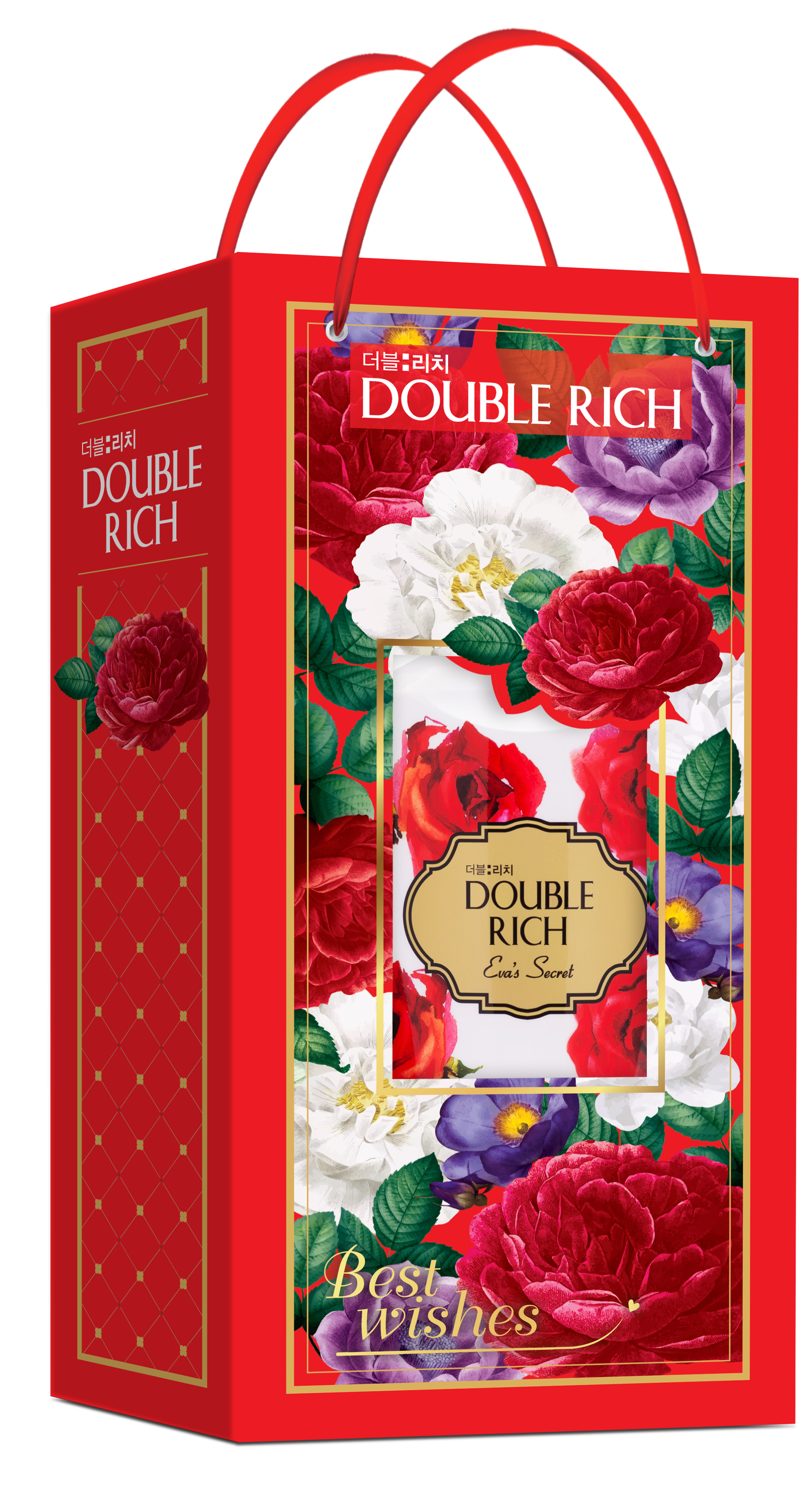 Hộp quà tặng 8.3 Sữa tắm hương hoa Double Rich 550g - MixASale