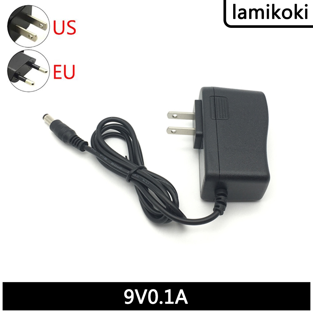 [hot] 9V 0.1A Switching Adapter 100ma Charger DC Interface 5.5 x 2.5 2 ...