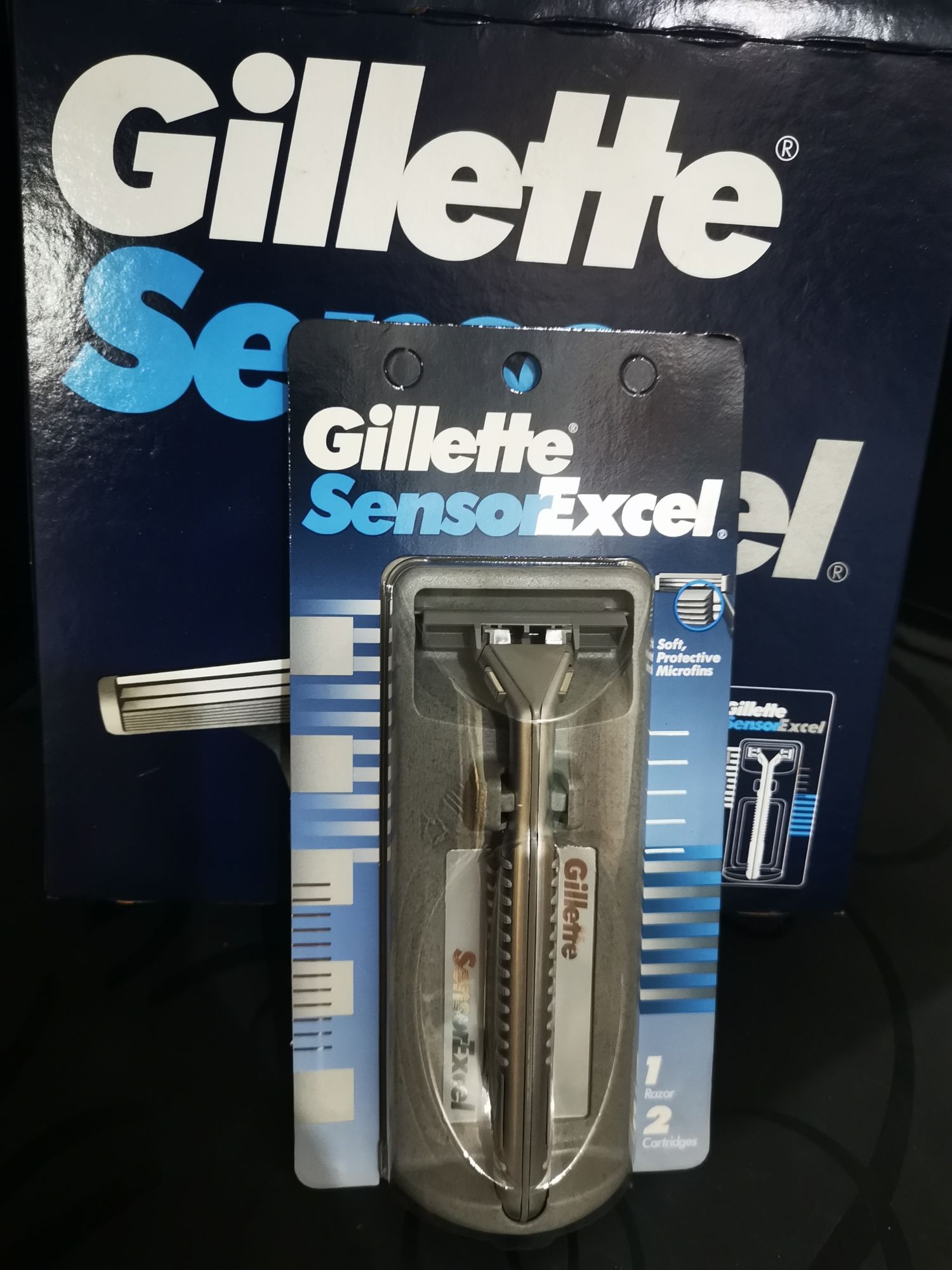 Dao cạo râu bằng thép không gỉ Gillette Sensor Excel - xuất xứ: Mỹ. | Lazada.vn