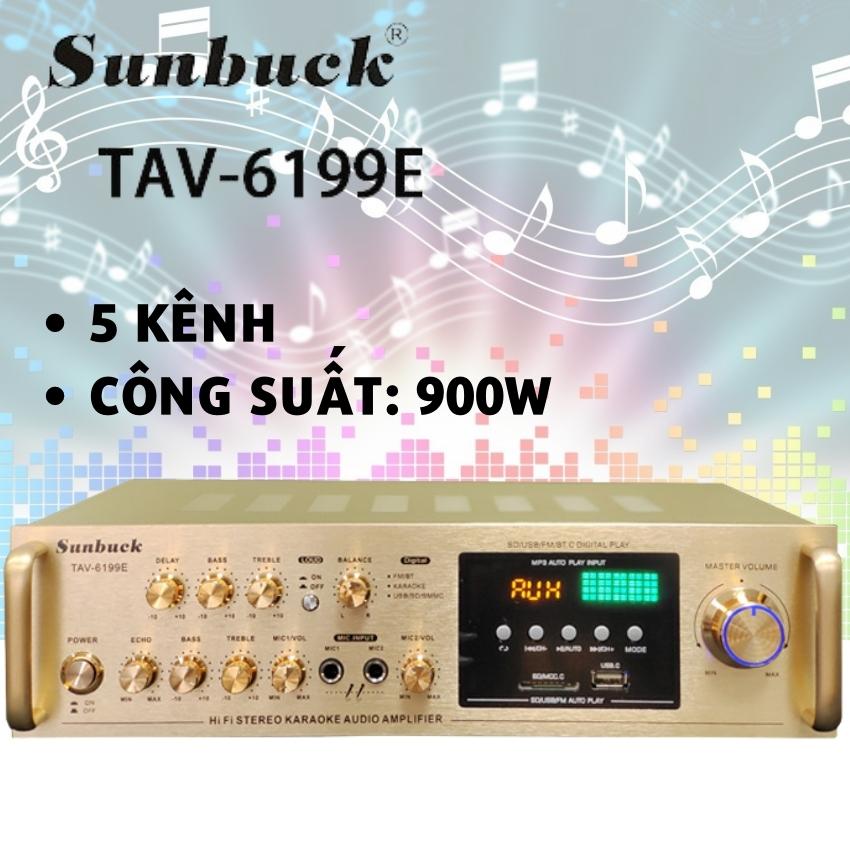Âm ly karaoke Sunbuck TAV-6199E - Bảo hành chính hãng 12 tháng - Amply ...