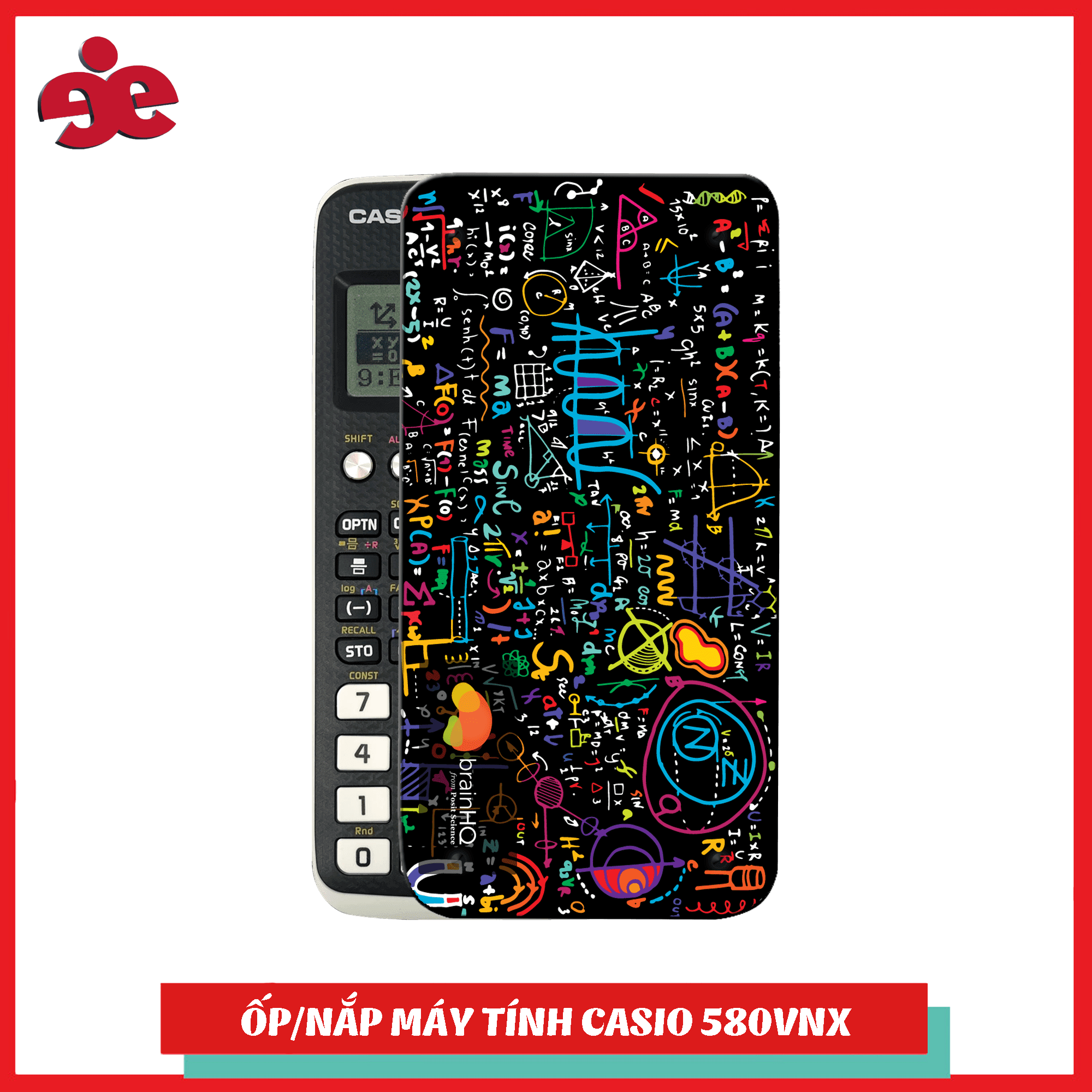 Ốp/nắp máy tính casiofx 580 VNX - Nhận in theo yêu cầu | Lazada.vn