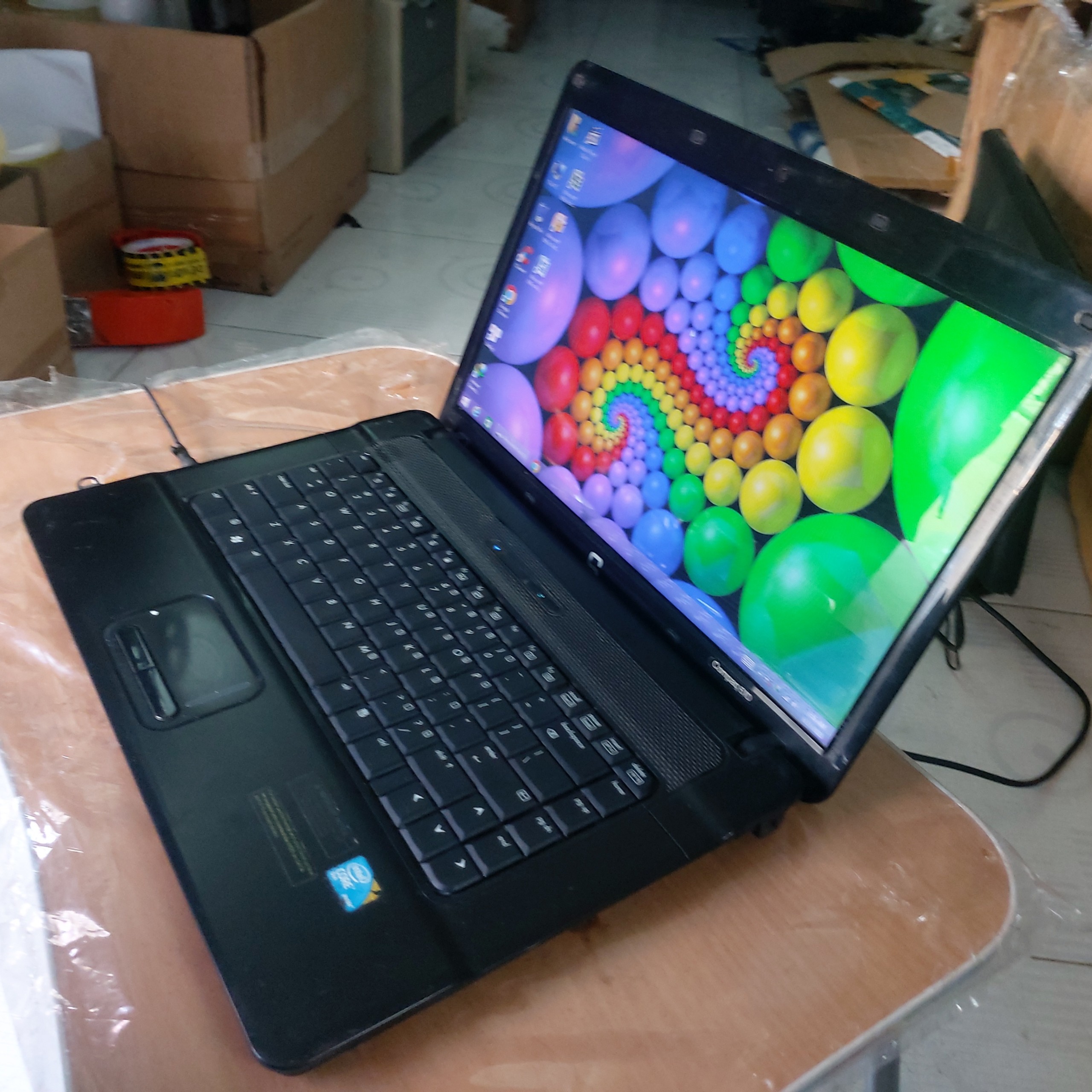 Laptop Hp compaq 610 C2D T5870 ram 4G màn hình 14 inch phầm mềm Windows ...