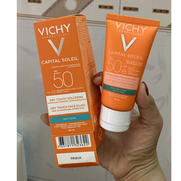 Kem Chống Nắng Vichy SPF 50 UVA UVB 50ml, Kem chống nắng dưỡng trắng da ...