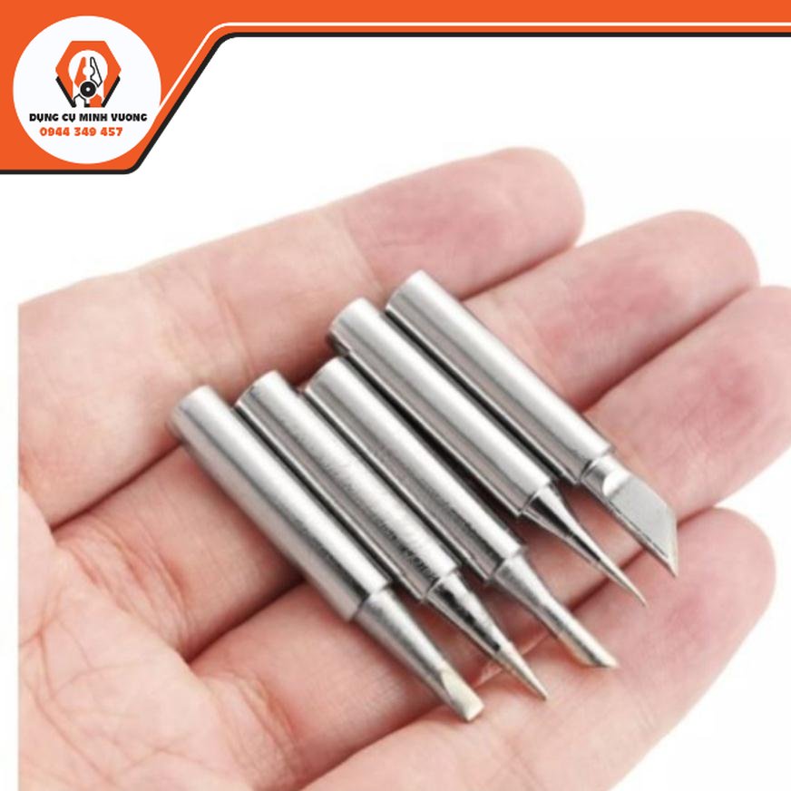 Bộ 5 mũi hàn thiếc thông dụng cho mỏ hàn 900M 908 908s 936 | Lazada.vn