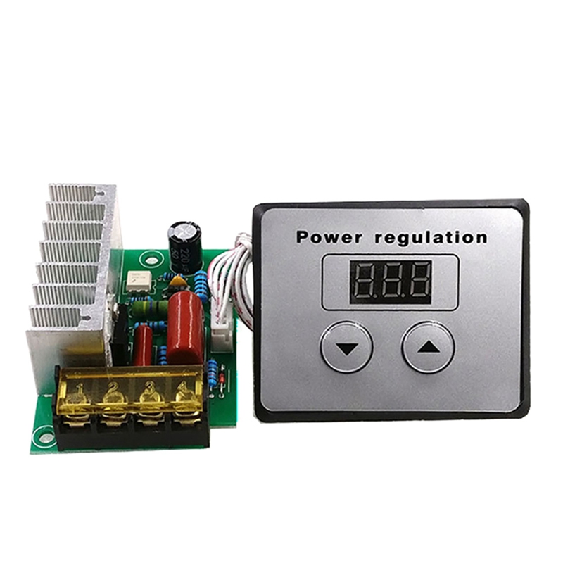 4000W SCR Voltage Regulator CNC High Power Electronic Digital Voltage ...