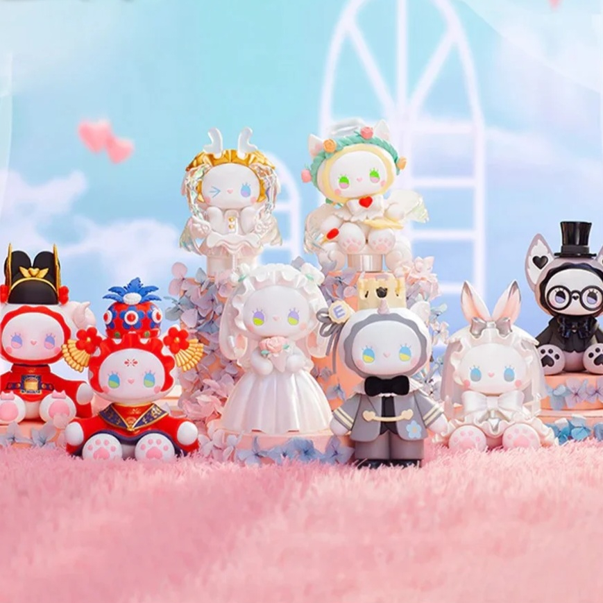 Blind box Emma Wedding - fullset emma wedding - Mô hình hộp mù Emma cô ...