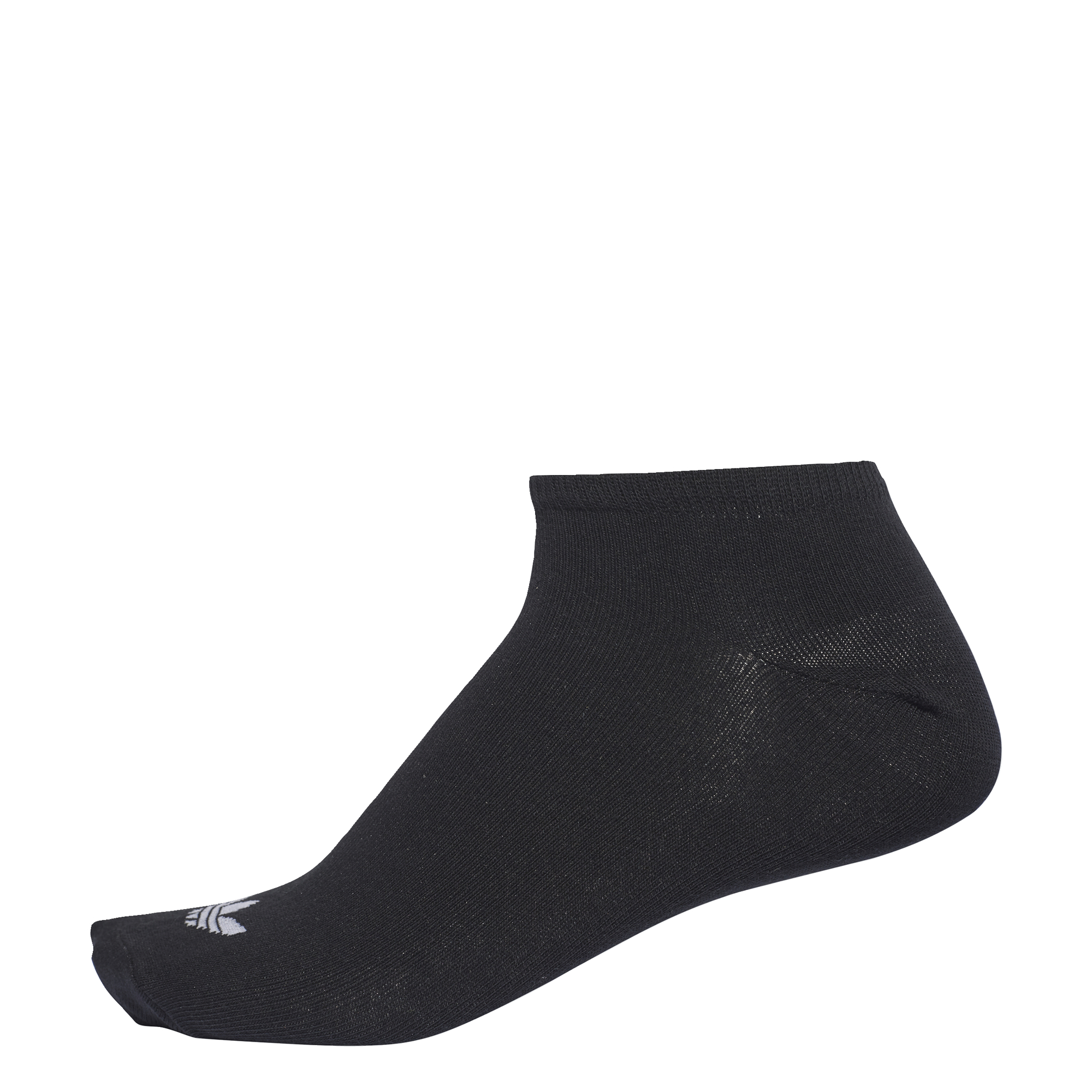 adidas ORIGINALS ถุงเท้า Trefoil Liner ไม่ระบุเพศ สีดำ S20274 - adidas ...