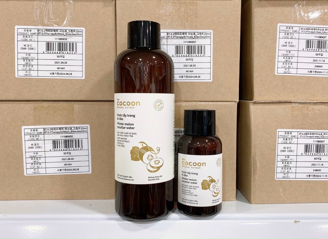 NƯỚC TẨY TRANG BÍ ĐAO COCOON | Lazada.vn