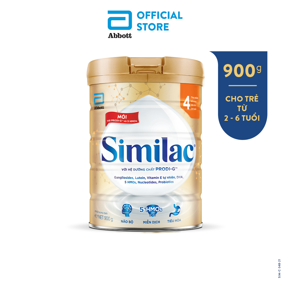 Sữa bột Similac 2 Dinh Dưỡng 5G lon 900g 5HMOs - MixASale