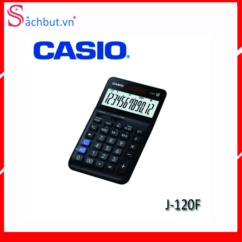 [ XẢ KHO 3 NGÀY ] Sachbutvn Máy Tính Văn Phòng Casio J-120F (Chính Hãng). Chức năng nổi bật ...