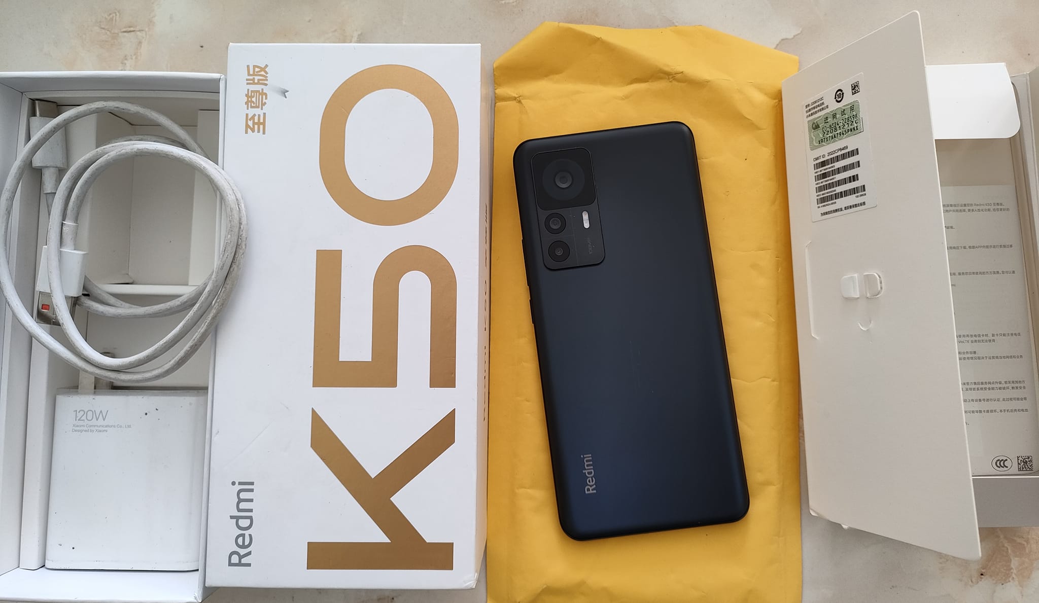 Điện thoại Xiaomi K50 Ultra 256GB Snap 8plus Gen 1 Pin 5.000mAh sạc nhanh 120W Fullbox - MixASale