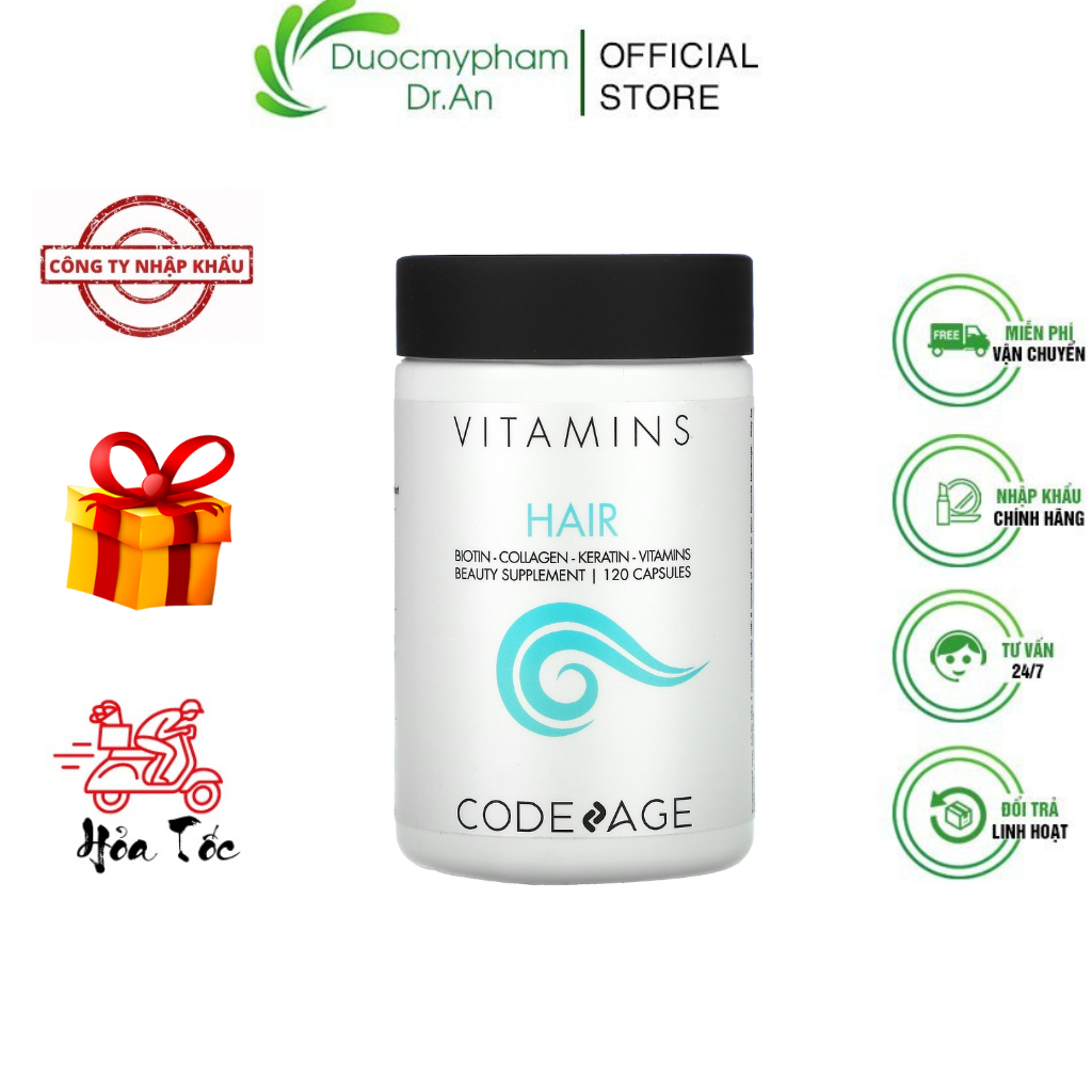 HÀNG NHẬP KHẨU - Viên Uống Code Age Hair CODEAGE Vitamins Kích Thích ...
