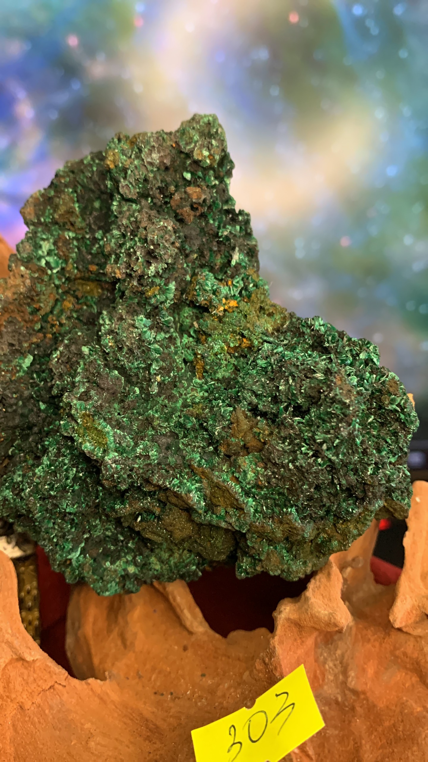 Viên đá khoáng vật Azurite Machalite MAgic tự nhiên năng lượng Vũ trụ ...