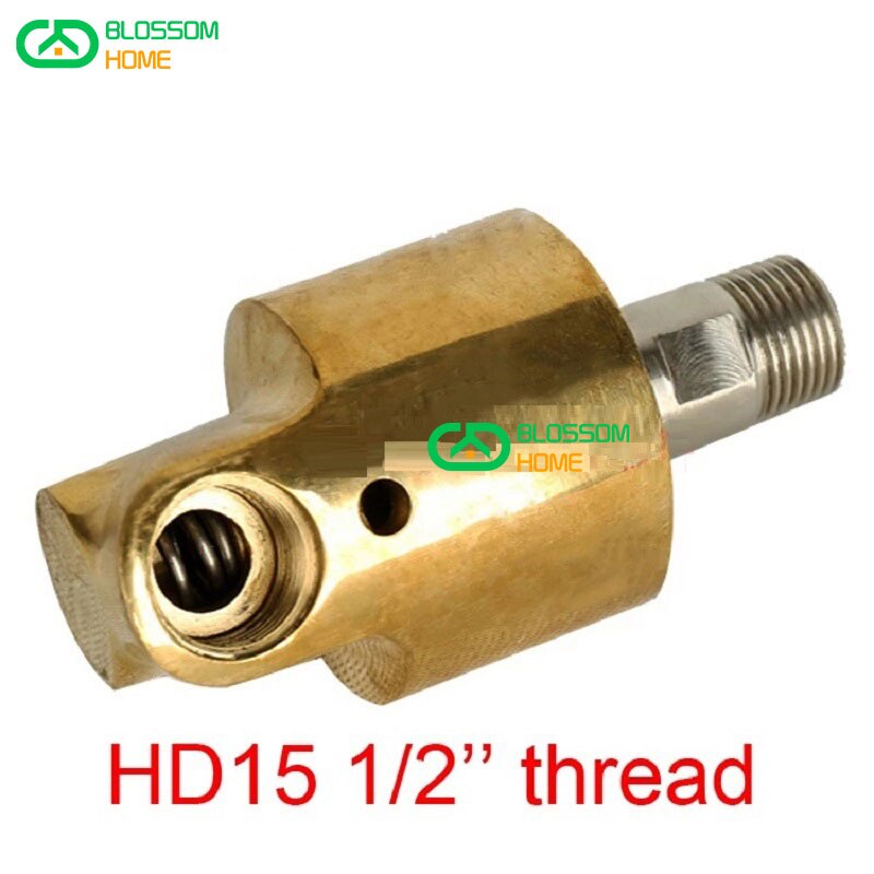 HD15 DN15 1/2 Inch Rotating Joint 360 Rotary Joint Water Air Oil Swivel ...