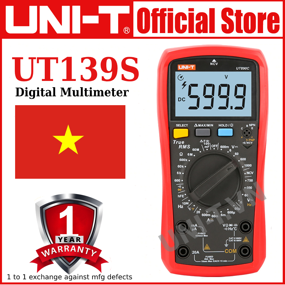HCMUNI-T UT890C UT890D Digital Multimeter - MixASale