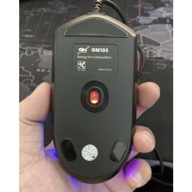 Chuột máy tính gaming Gnet GM103 Chính Hãng RGB có led Chuyên Game ...