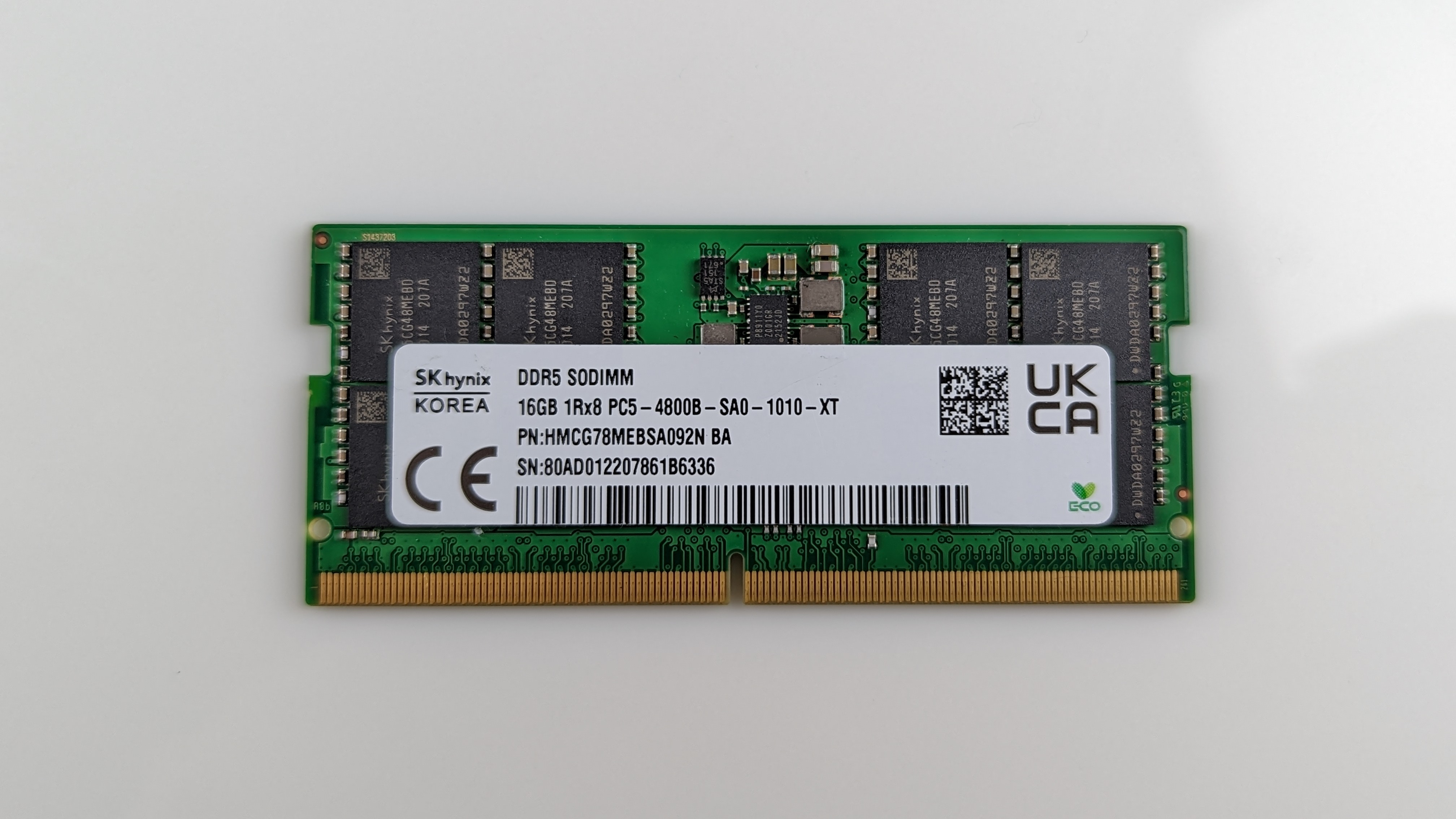 RAM Laptop DDR5 SK Hynix 16GB Bus 4800 - Bảo Hành 4 Năm - MixASale
